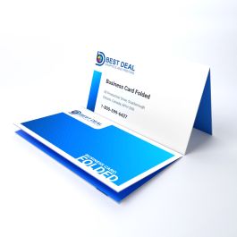 Folded Business Cards | Custom & Wholesale | BDPrint